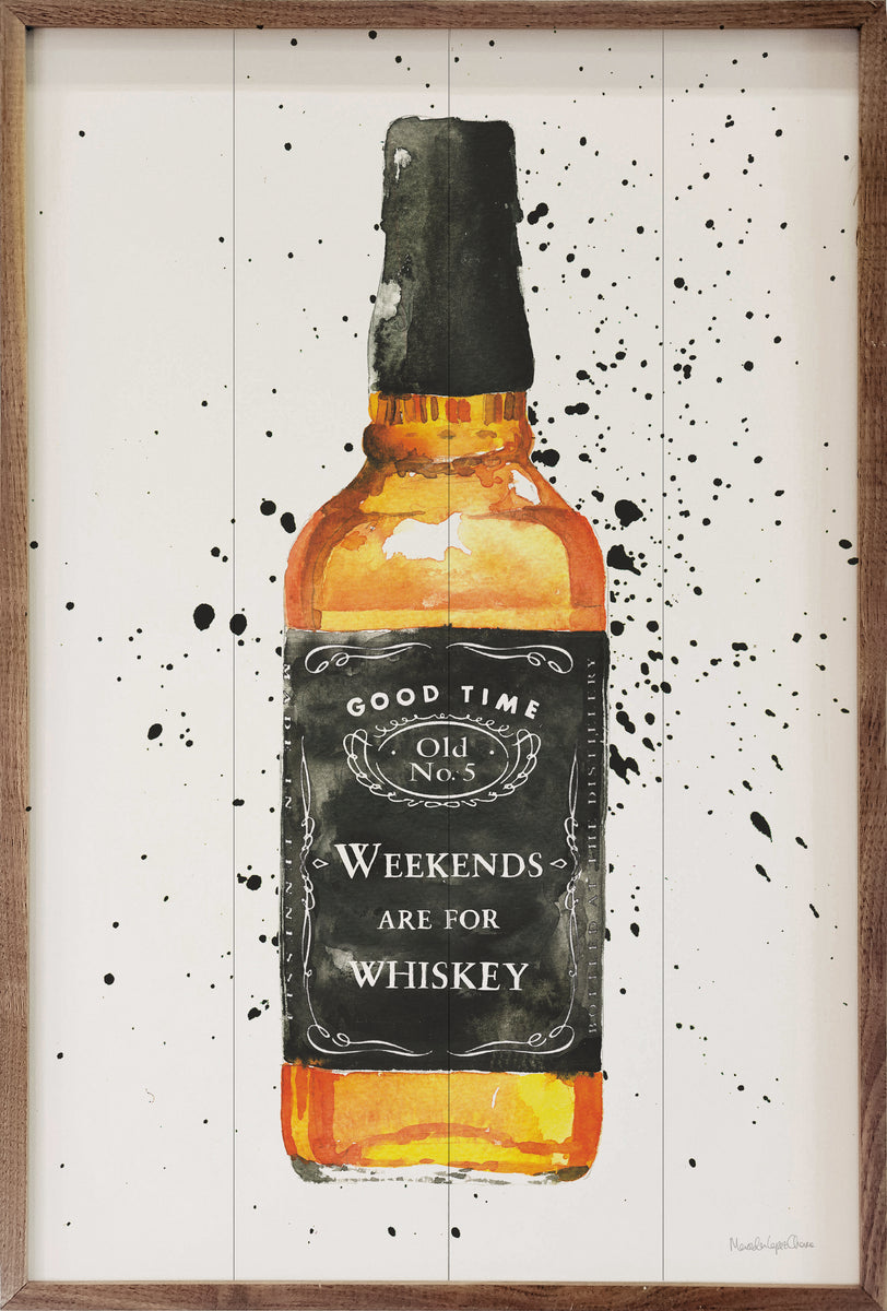 Weekends Are For Whiskey By Mercedes Lopez Charro – Kendrick Home