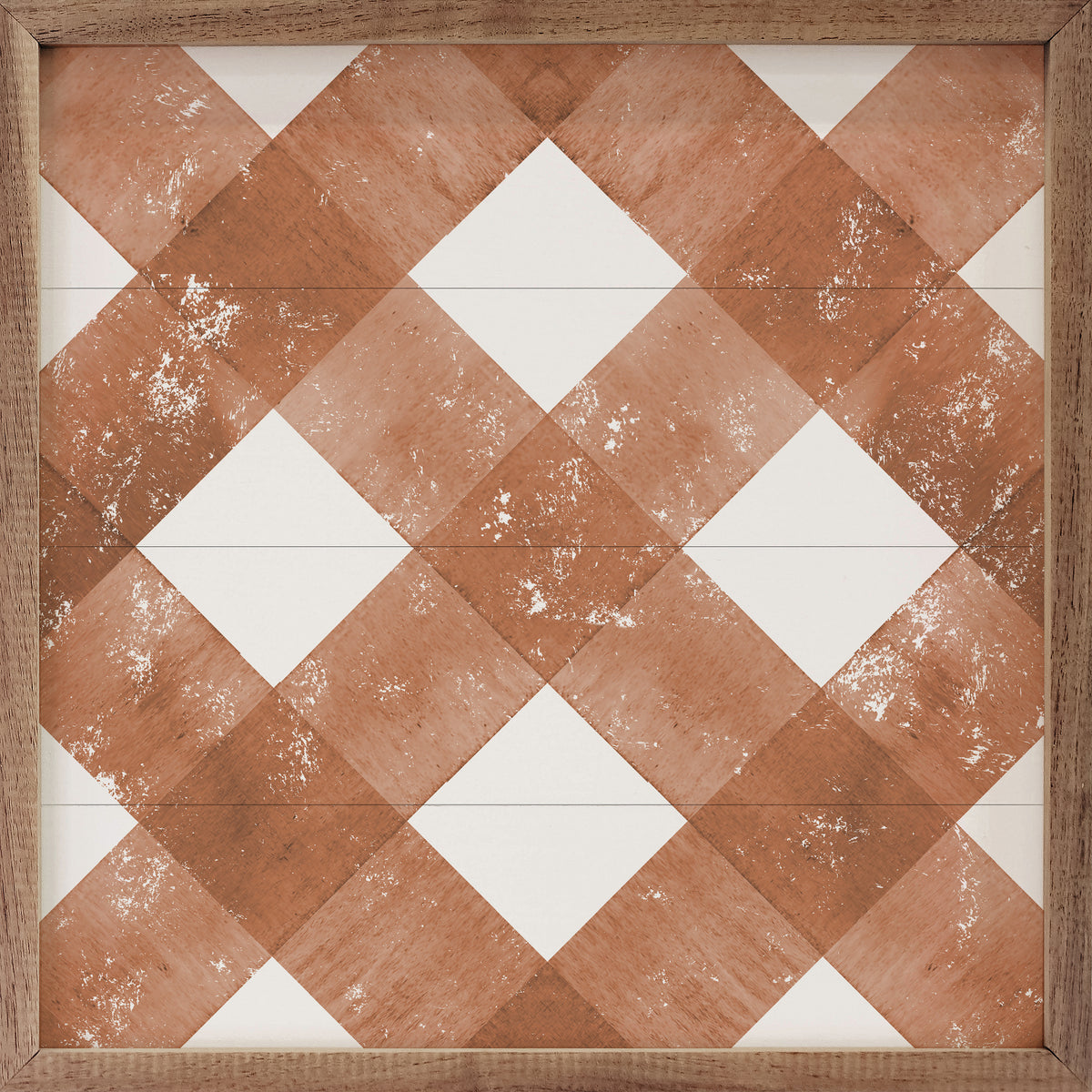 Fall Plaid Diagonal Orange – Kendrick Home