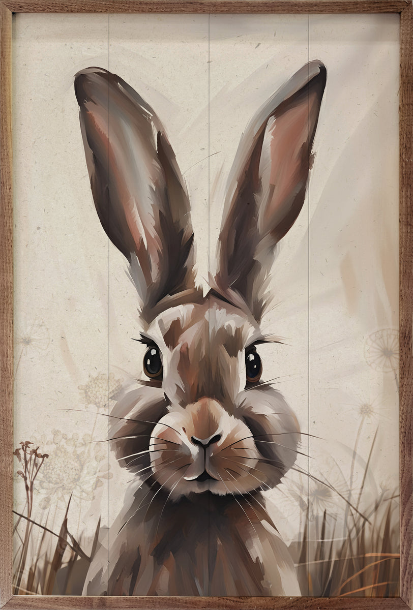 Peeking Brown Rabbit – Kendrick Home