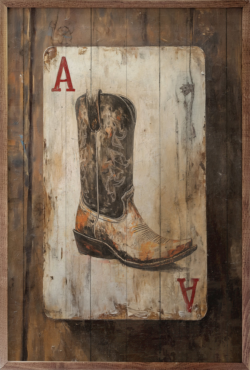 Western Playing Card 3 By Nina Blue – Kendrick Home