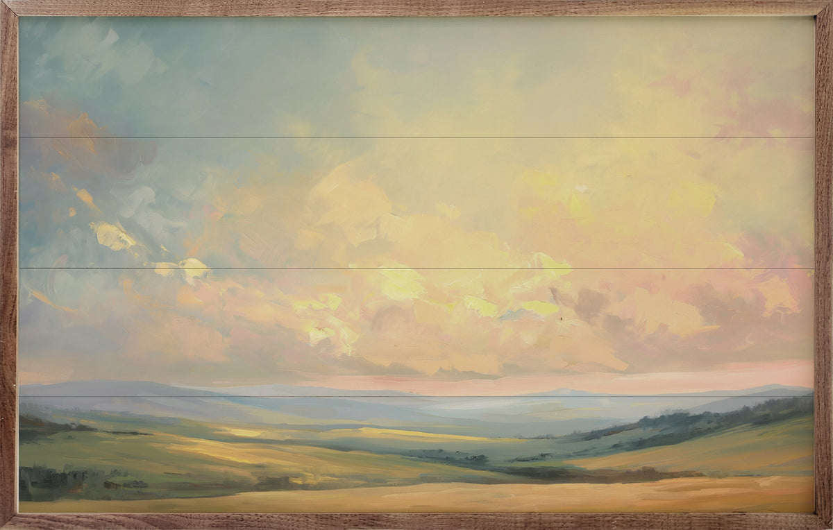 Tranquil Twilight And Golden Fields By Gina Kelly – Kendrick Home
