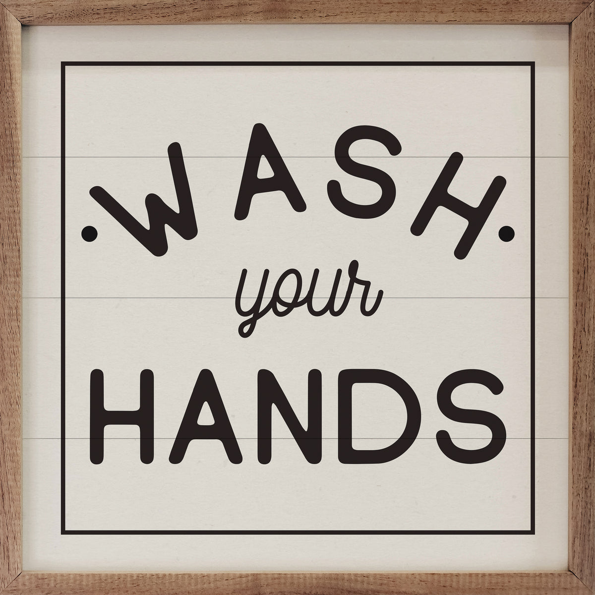 Bathroom Rules I White By WA – Kendrick Home