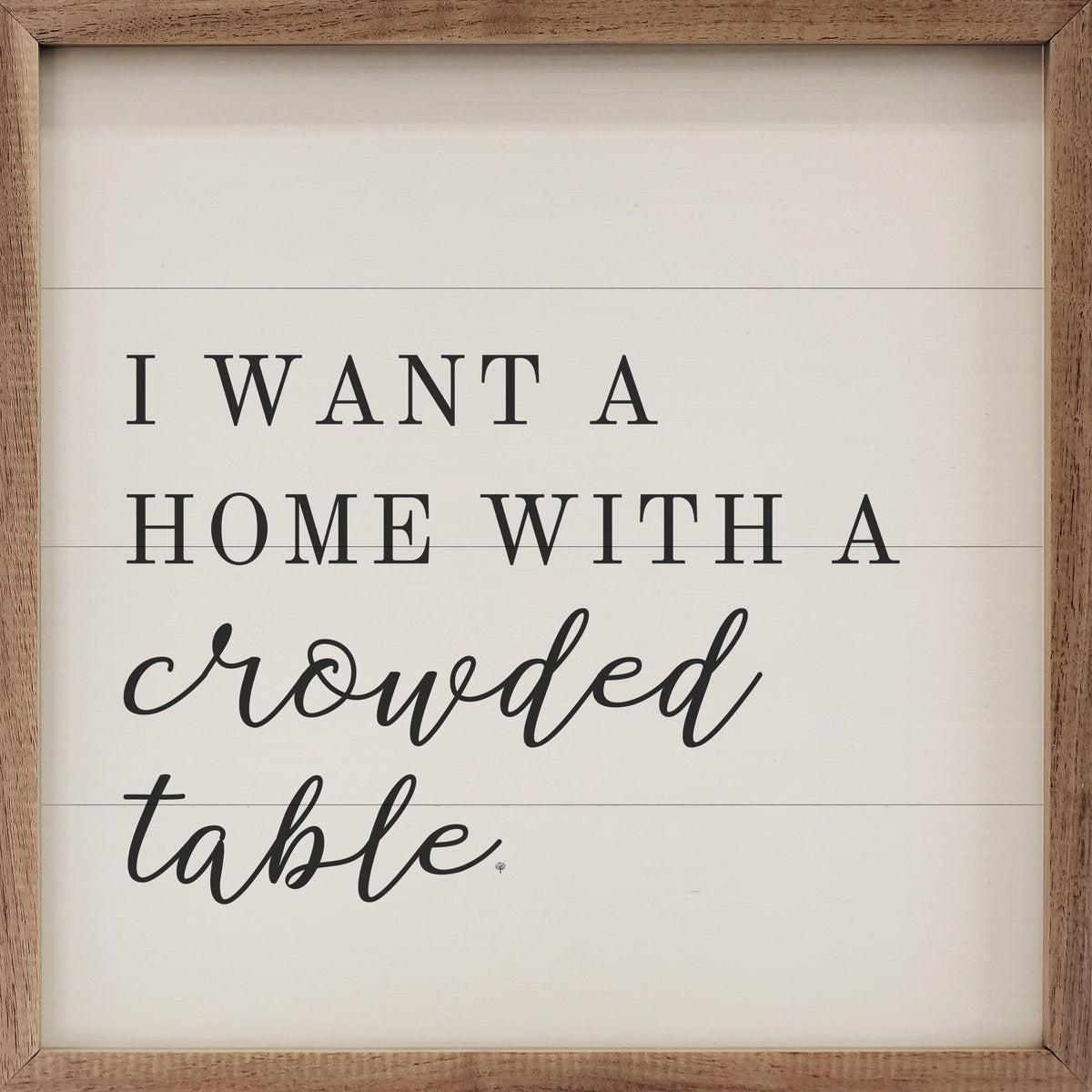 Crowded Table White – Kendrick Home
