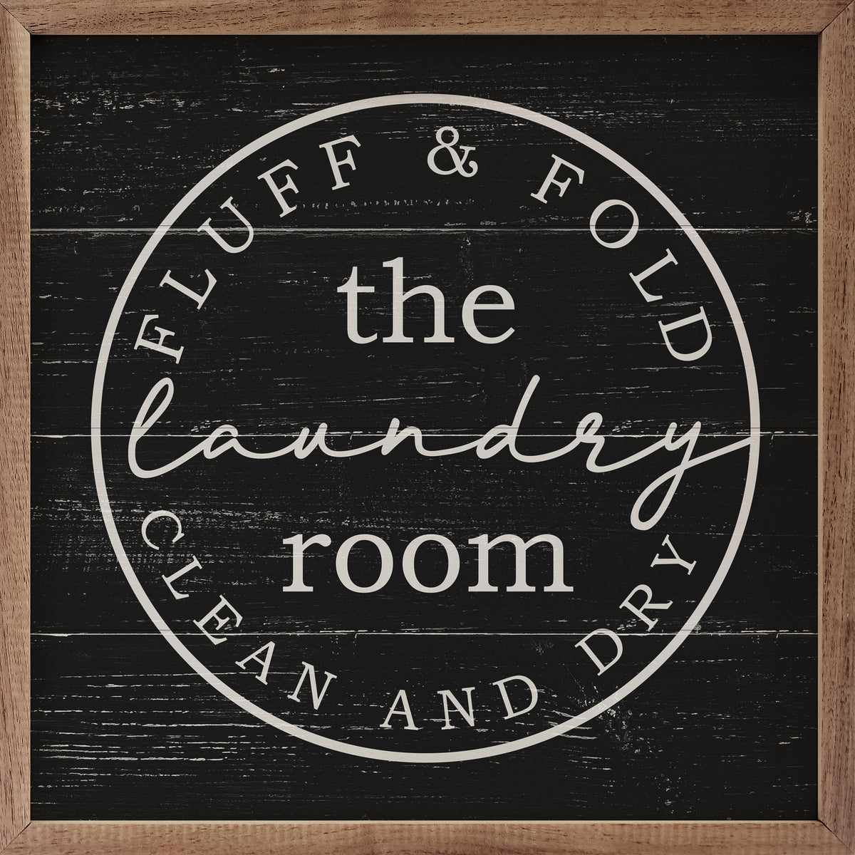 Fluff And Fold Black – Kendrick Home