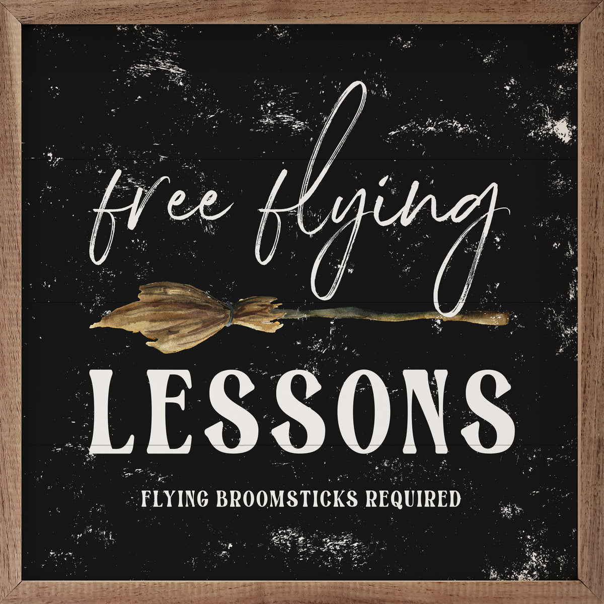 Free Flying Lessons Broom Black – Kendrick Home