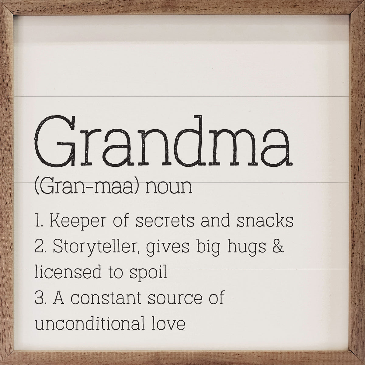Grandma Definition White – Kendrick Home