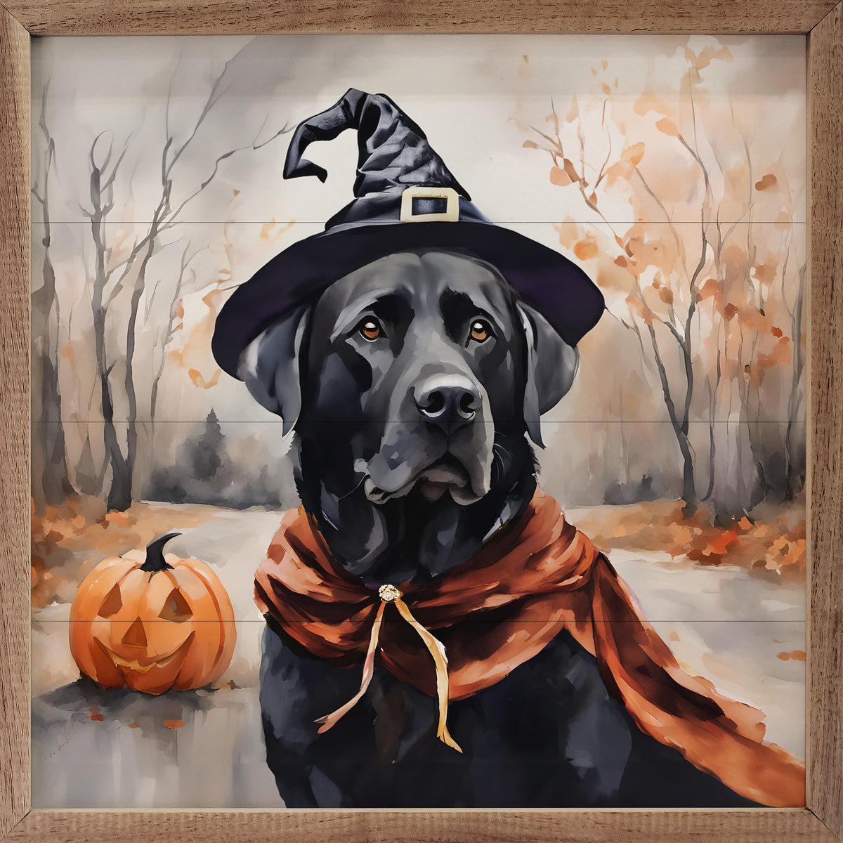 Halloween Black Lab – Kendrick Home