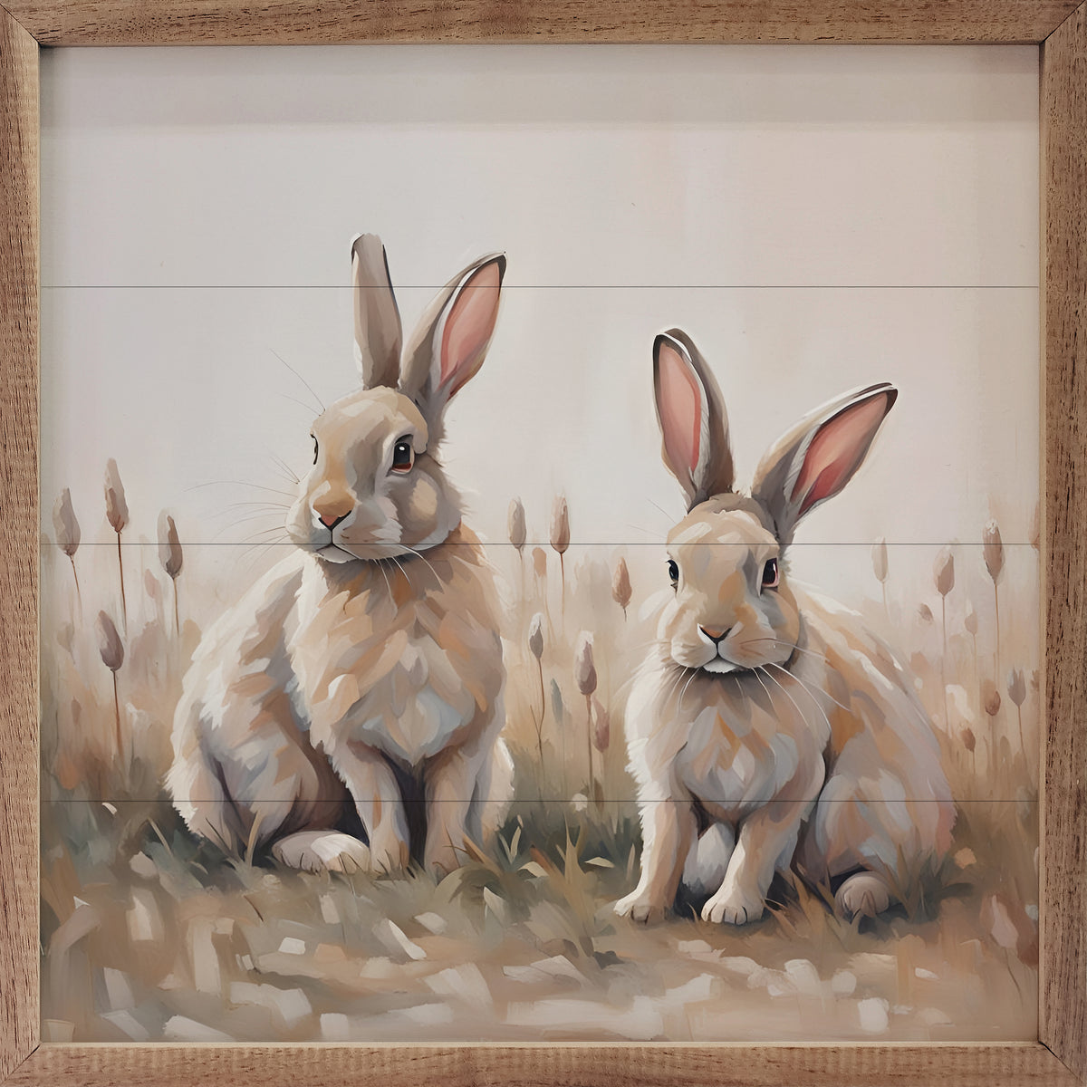 Neutral Two Rabbits – Kendrick Home