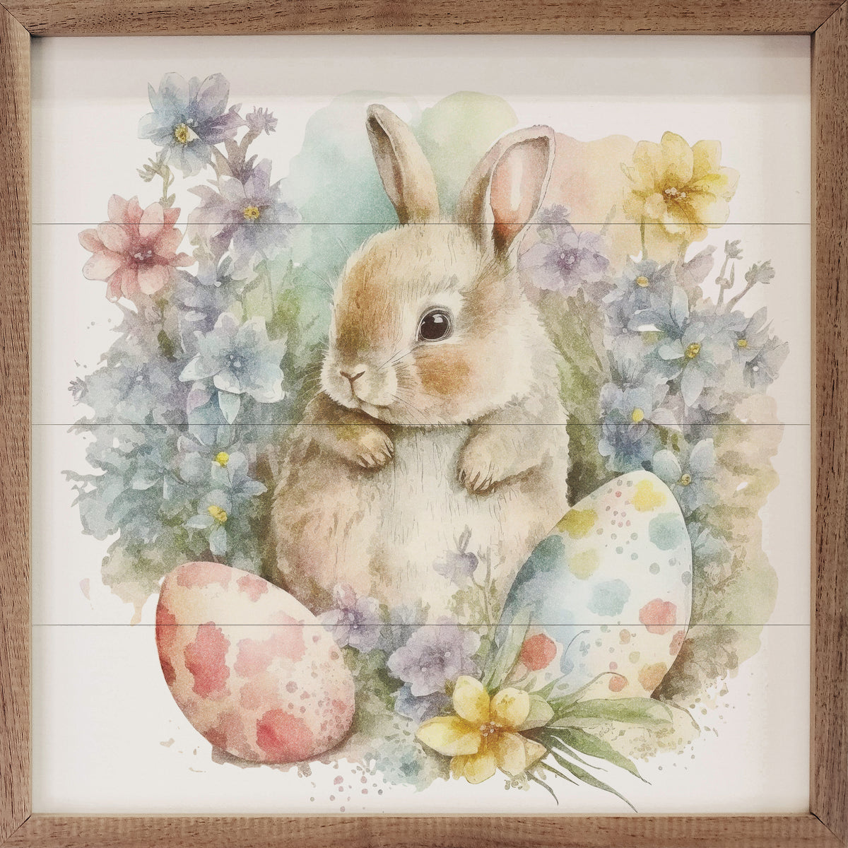 Pastel Easter Bunny And Eggs – Kendrick Home