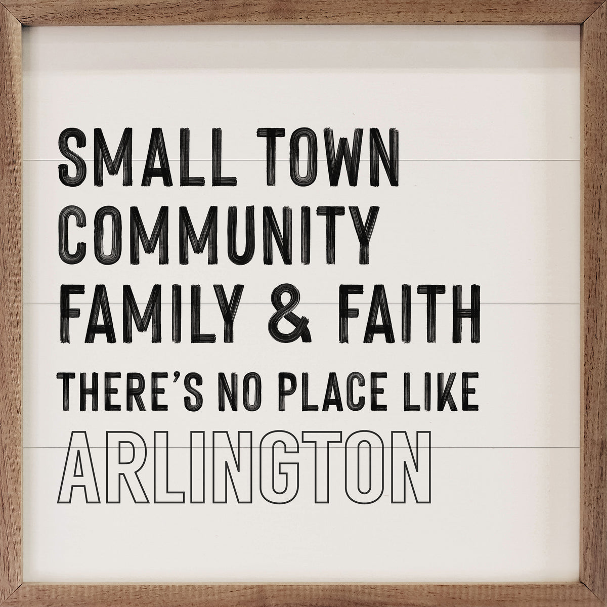 Small Town Community Personalized City – Kendrick Home