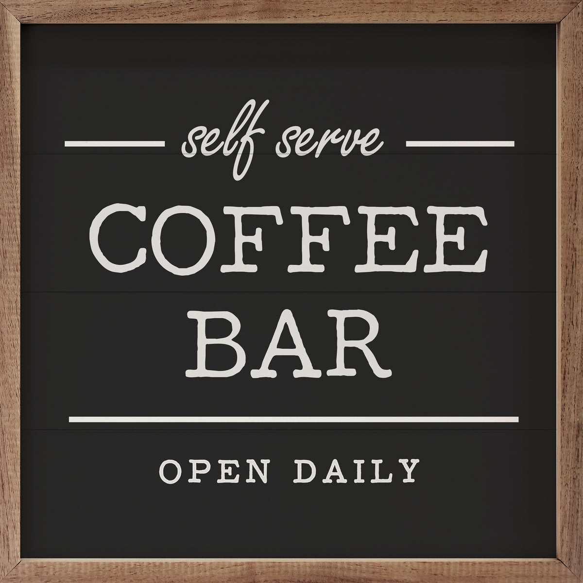 Self Serve Coffee Bar Black – Kendrick Home