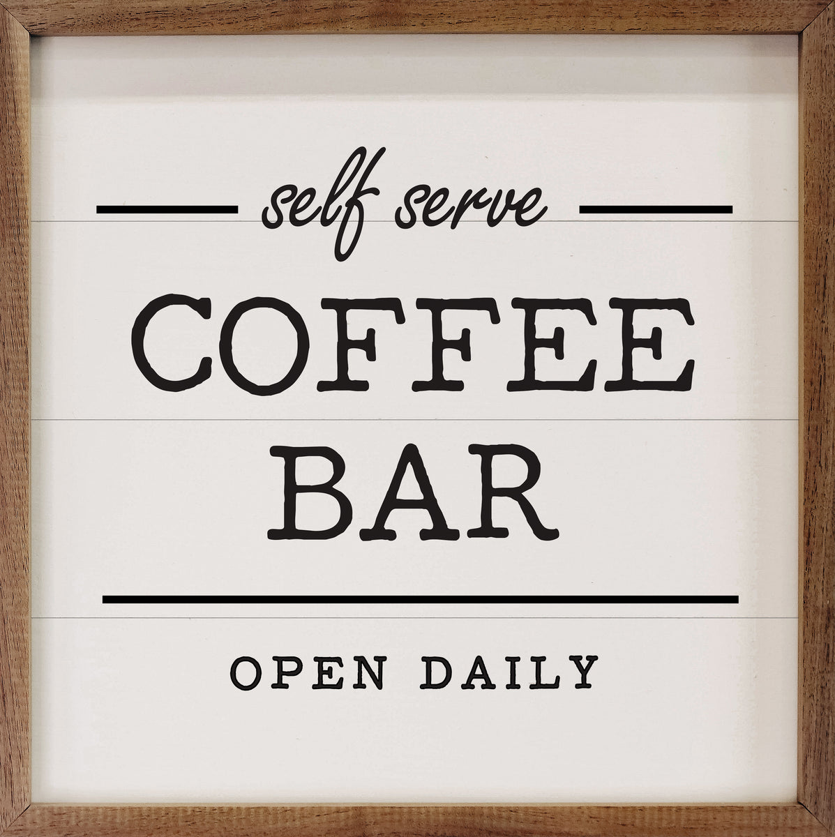 Self Serve Coffee Bar White – Kendrick Home