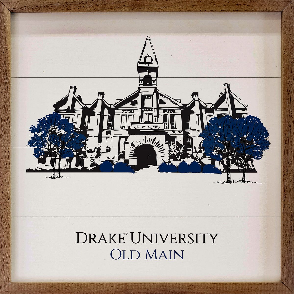 Sketch II Old Main Drake University – Kendrick Home
