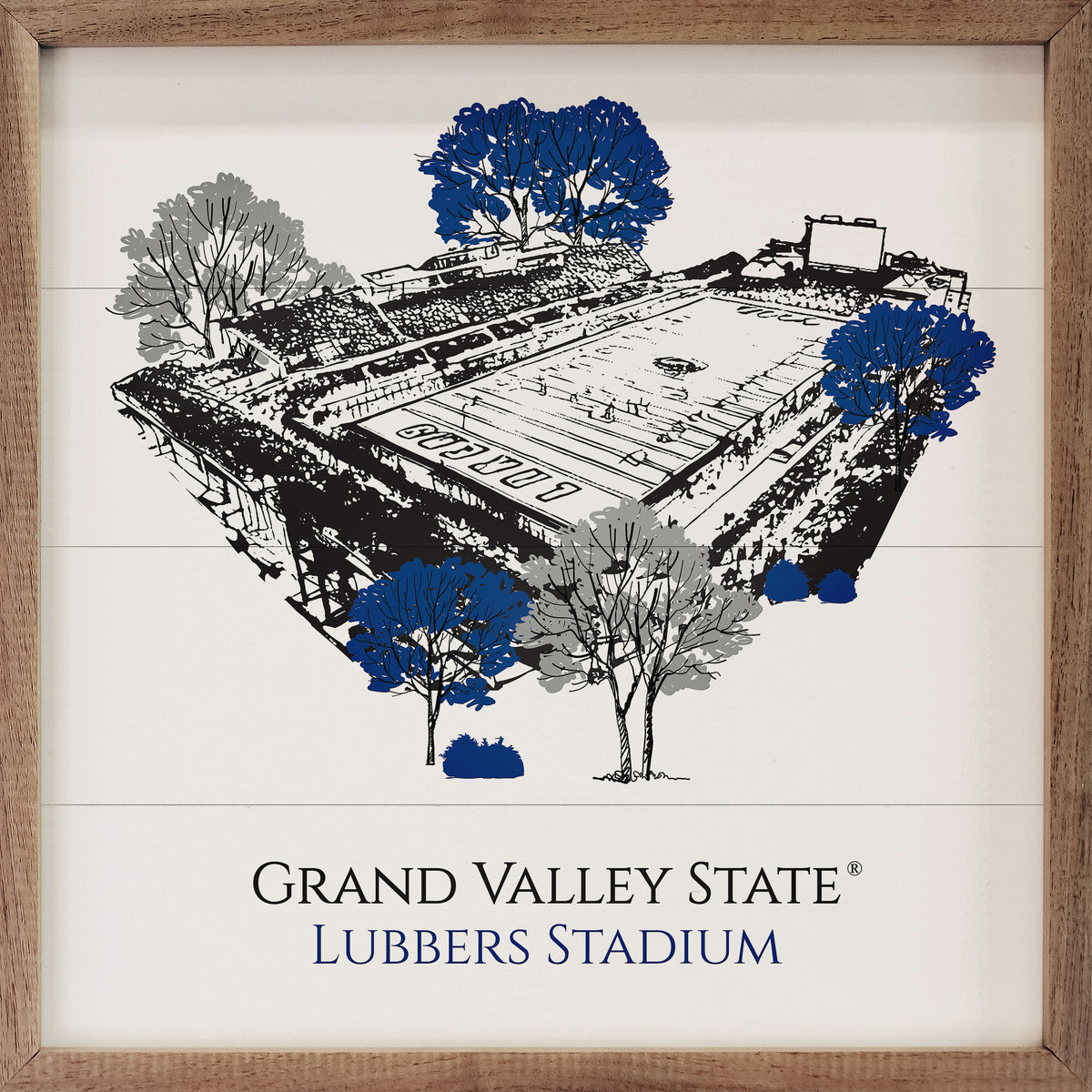 Sketch I Lubbers Stadium Grand Valley State University – Kendrick Home