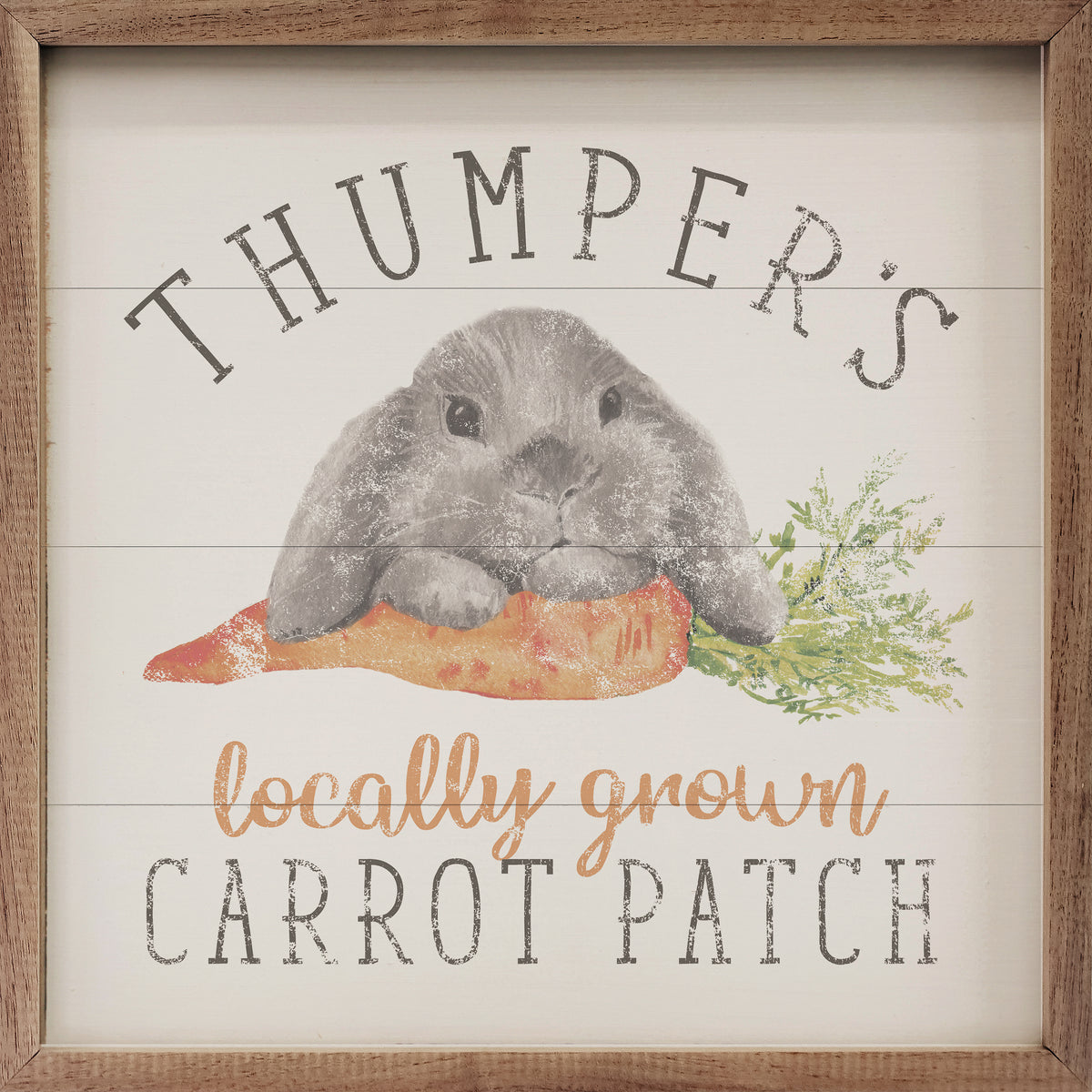 Thumper's Carrot Patch White – Kendrick Home