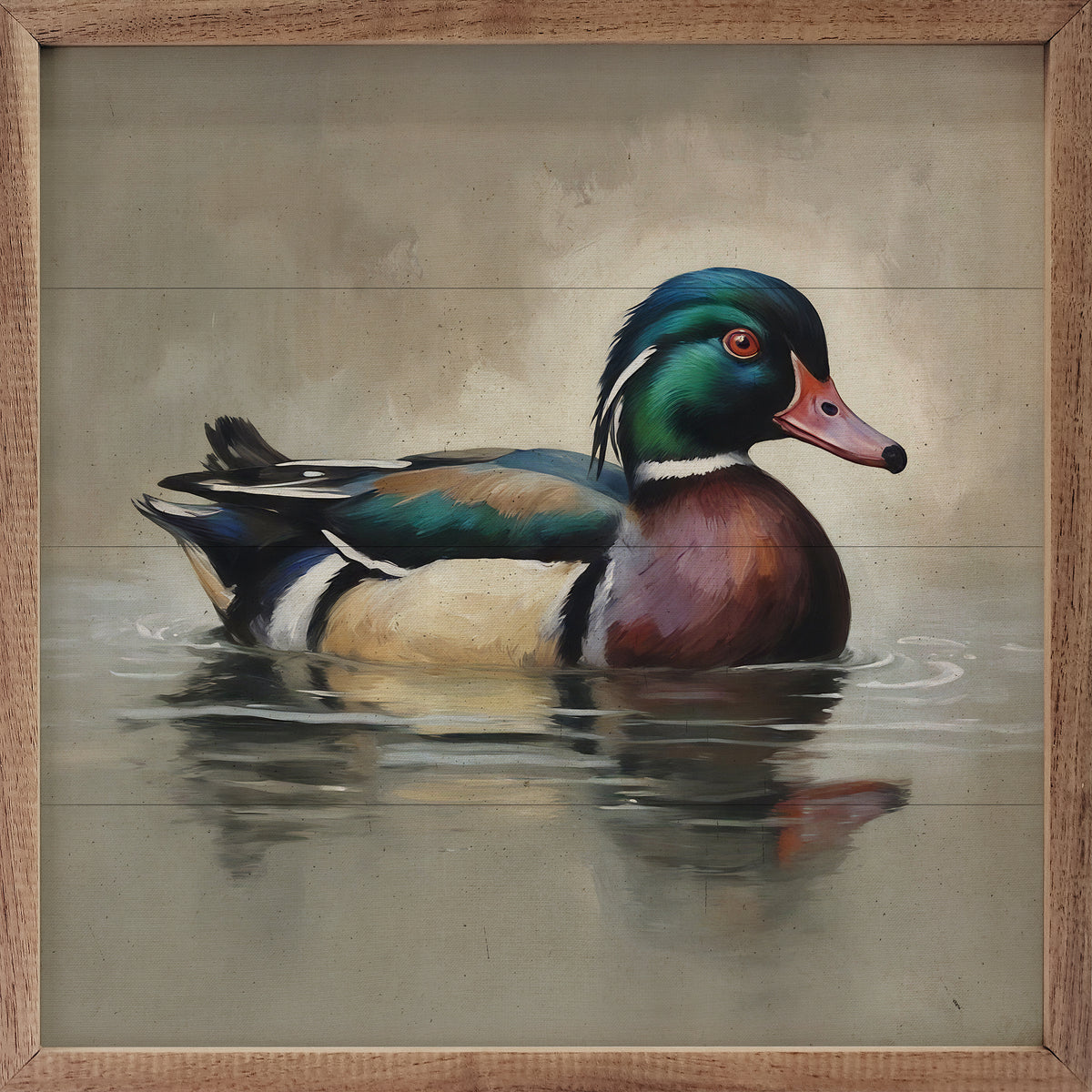 Wood Duck Portrait – Kendrick Home
