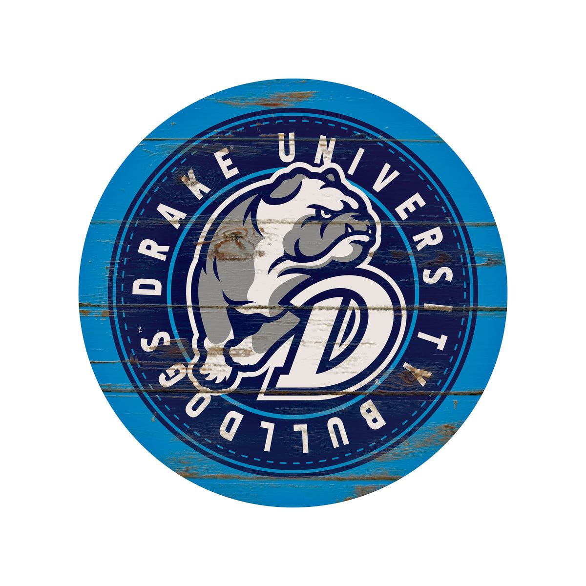 Button Logo Drake University Circle – Kendrick Home