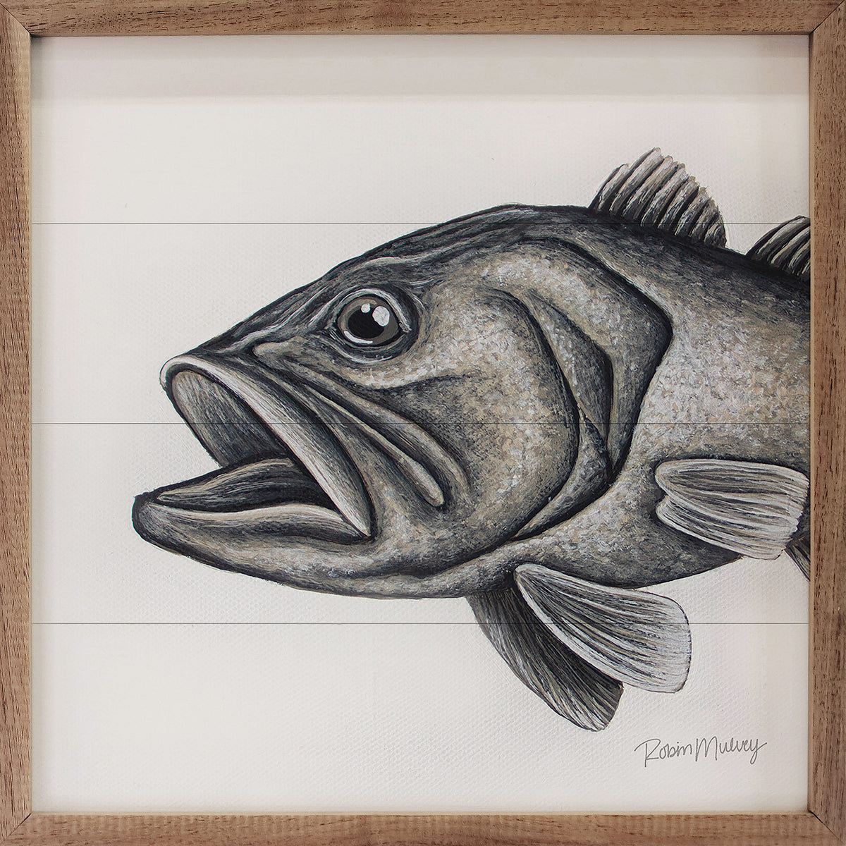 Large Mouth Bass By Robin Sue Studio – Kendrick Home