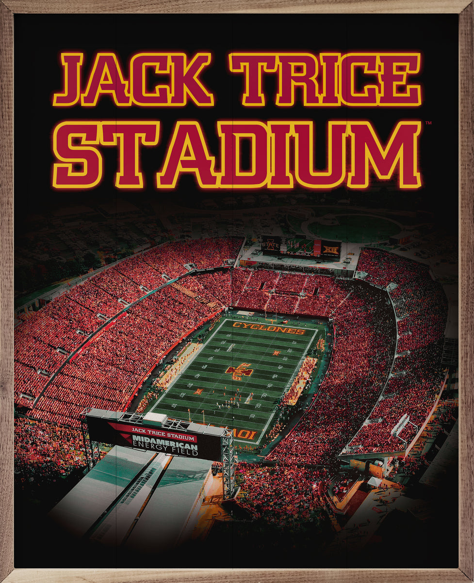 Aerial Football Stadium Iowa State University – Kendrick Home