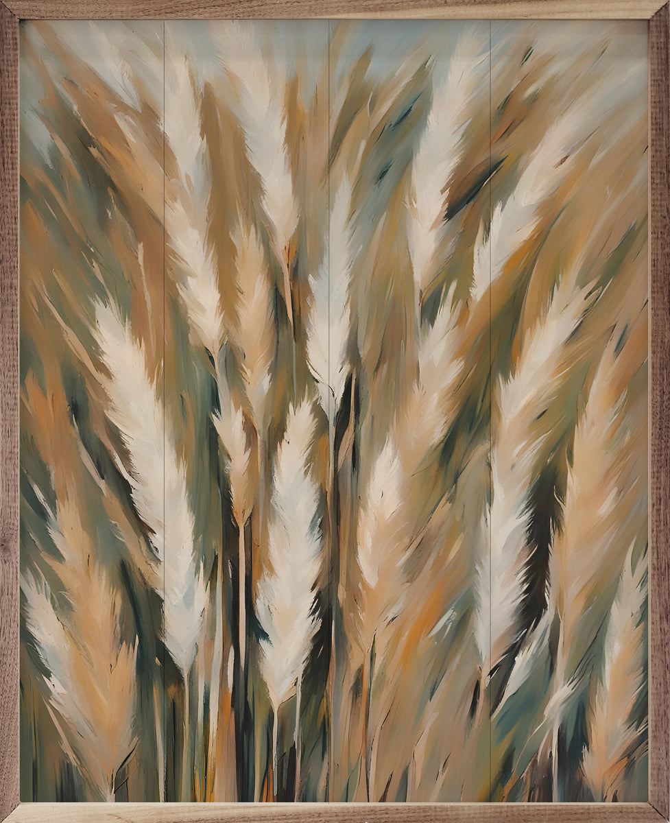 Pampas Grass Field Tans And Whites – Kendrick Home