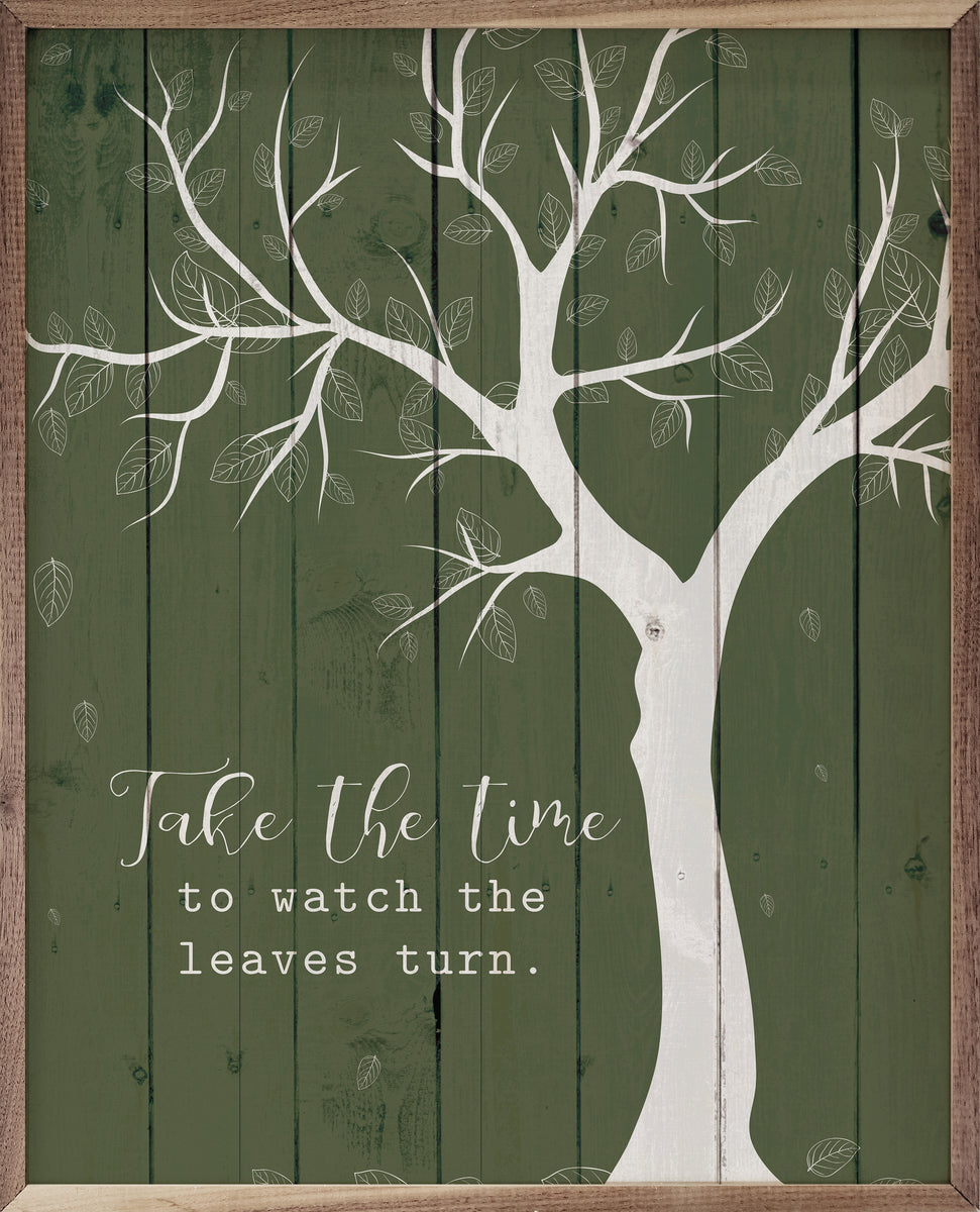 Take The Time Tree Green – Kendrick Home