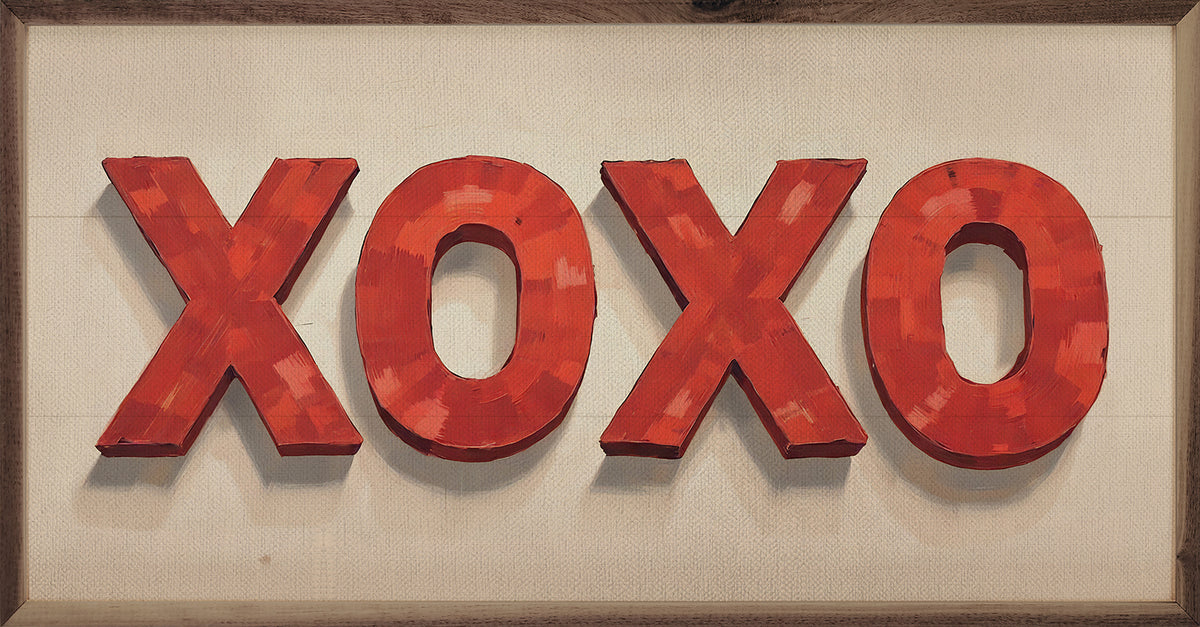 Vintage Red XOXO – Kendrick Home