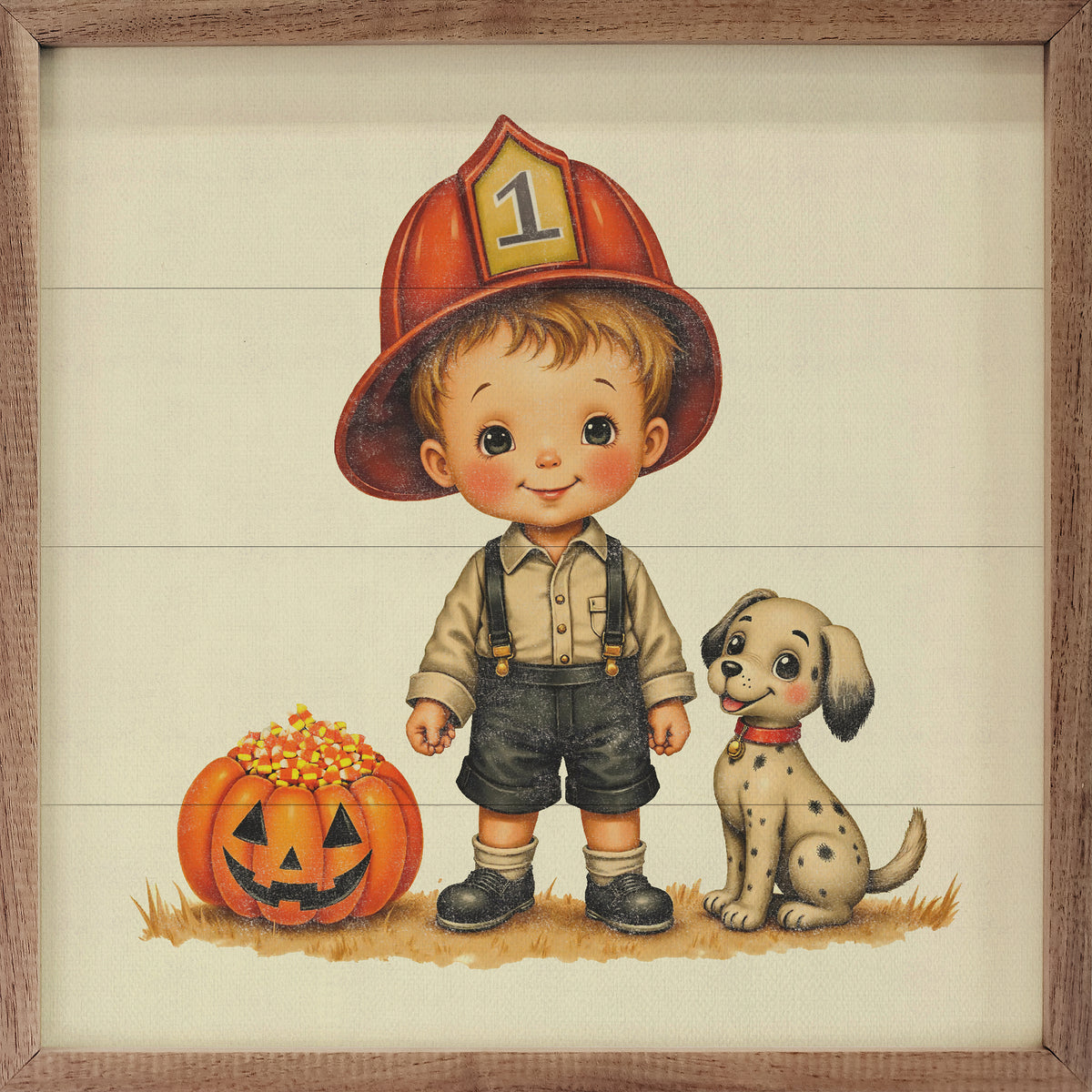 Cute Fireman Trick Or Treat – Kendrick Home