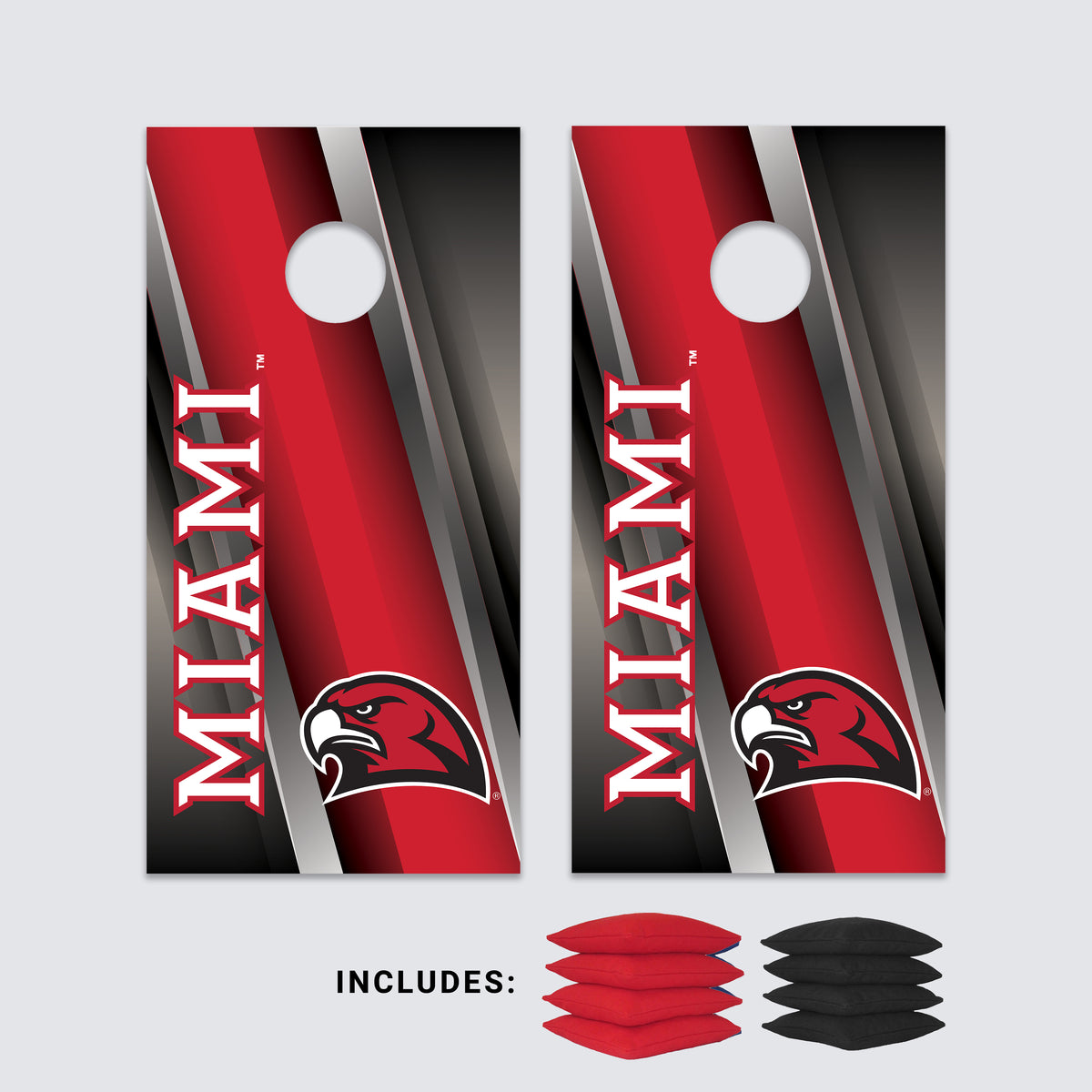 Miami University Swoop Bag Boards Set With Bags – Kendrick Home