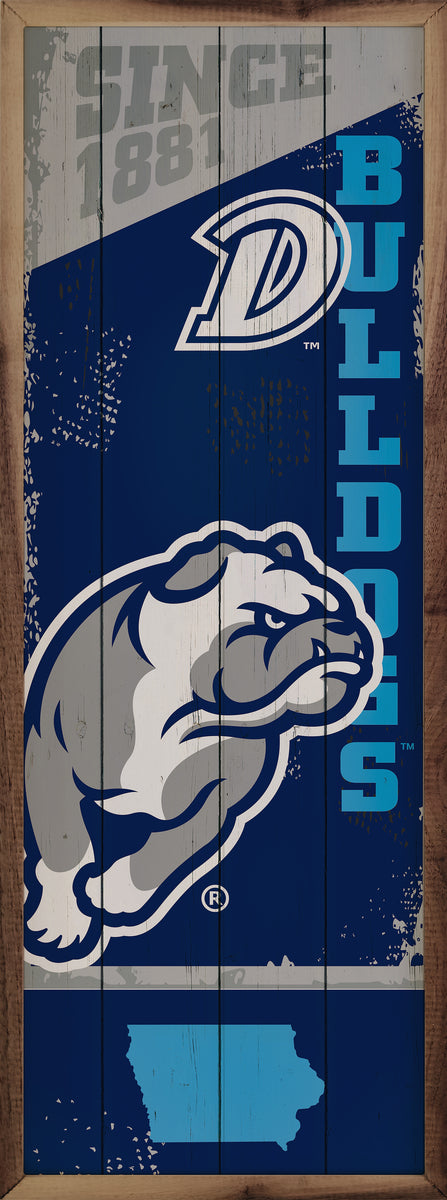 Vertical State Poster Drake University – Kendrick Home