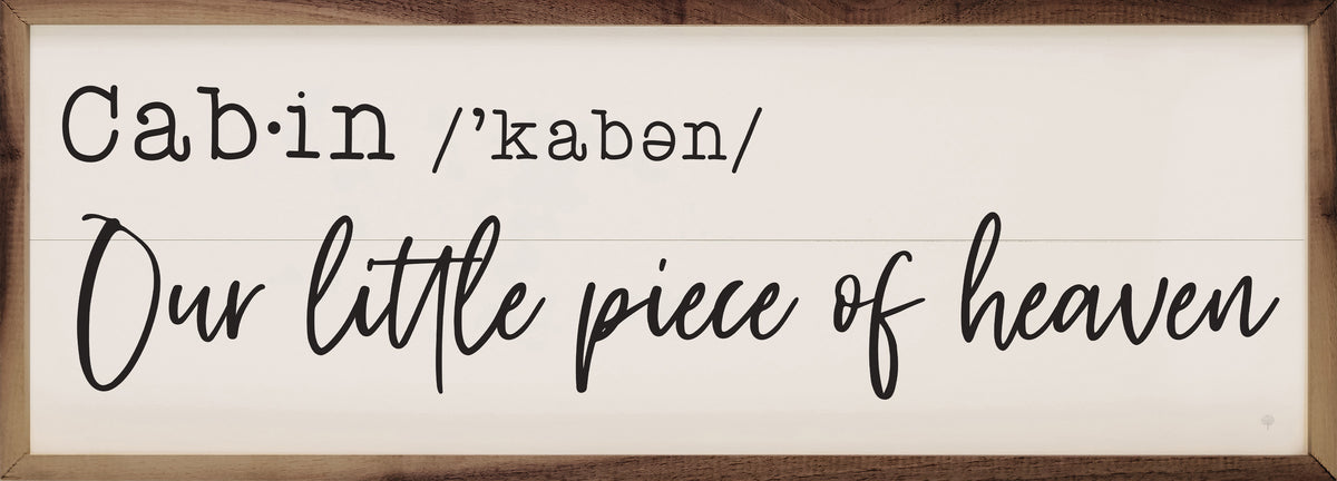 Cabin Definition White – Kendrick Home