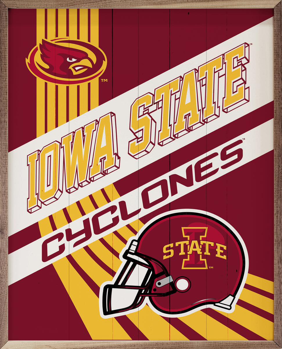 Striped Poster Iowa State University – Kendrick Home