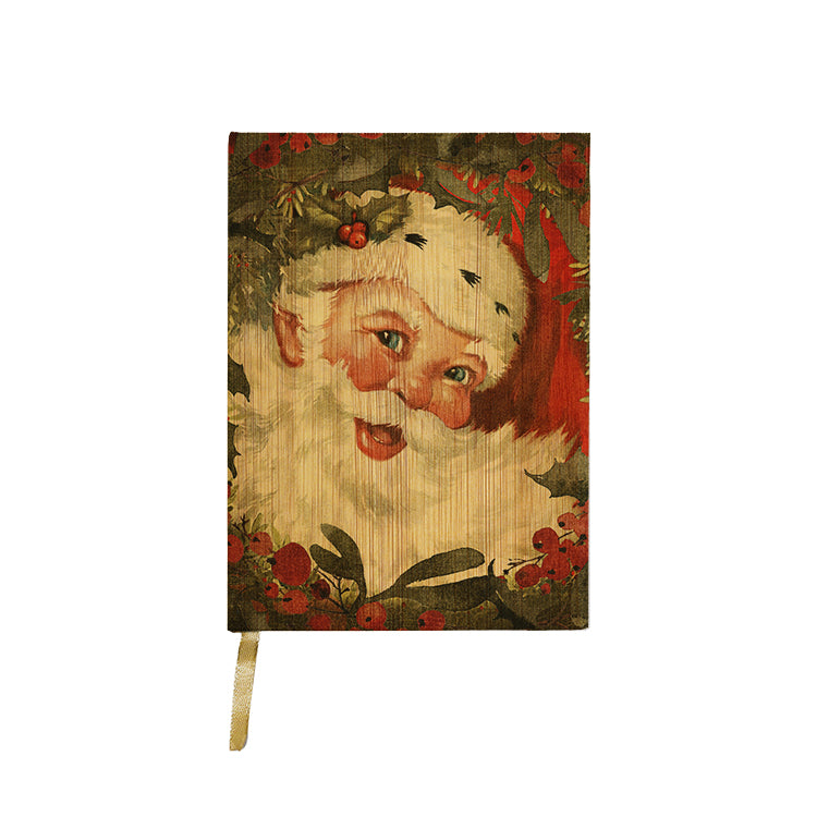 Santa With Greenery Journal – Kendrick Home