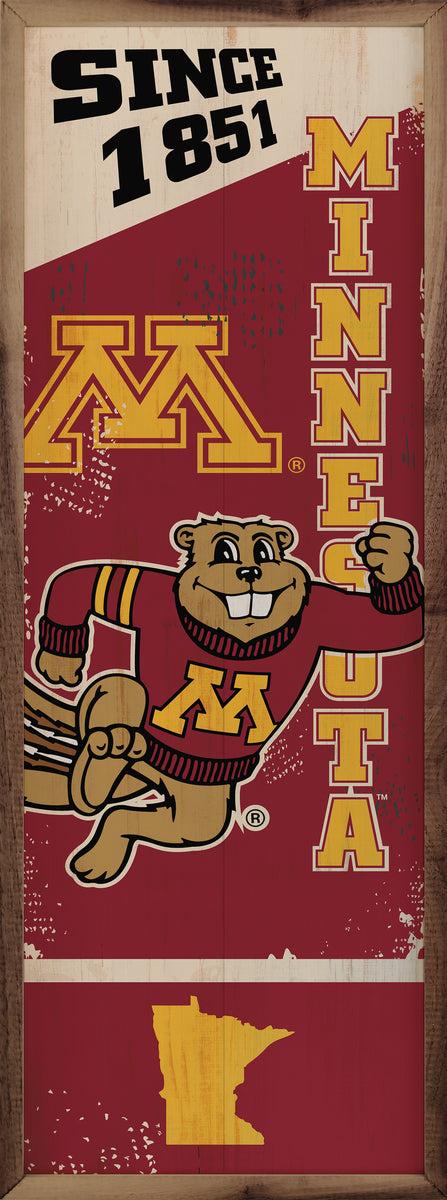 Vertical State Poster University Of Minnesota – Kendrick Home