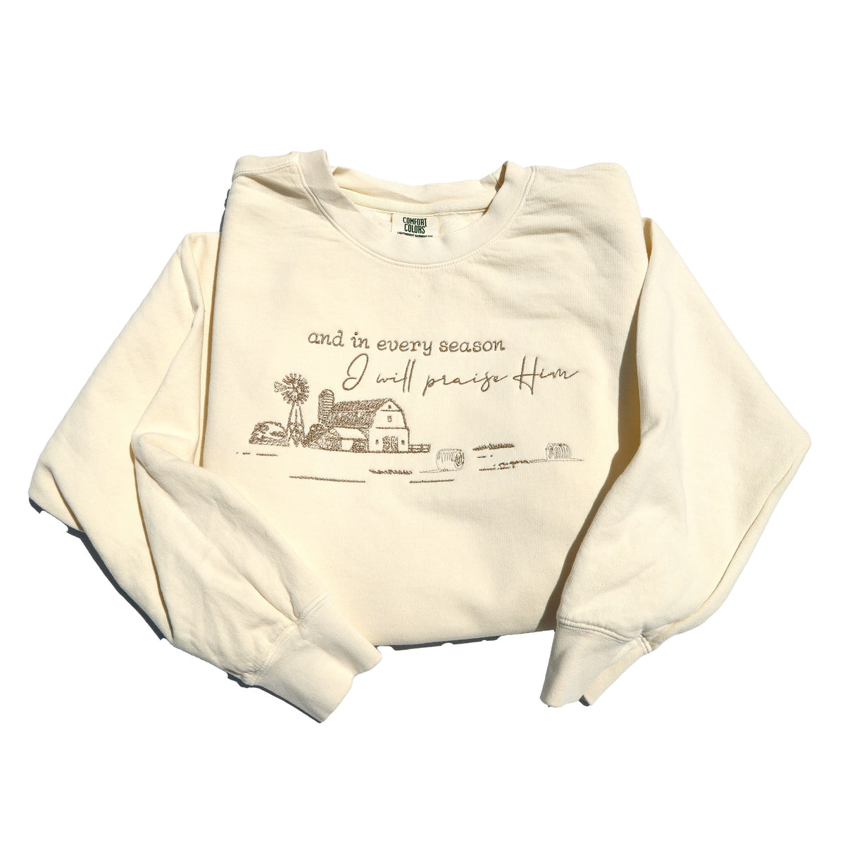 And In Every Season Embroidered Crew – Kendrick Home