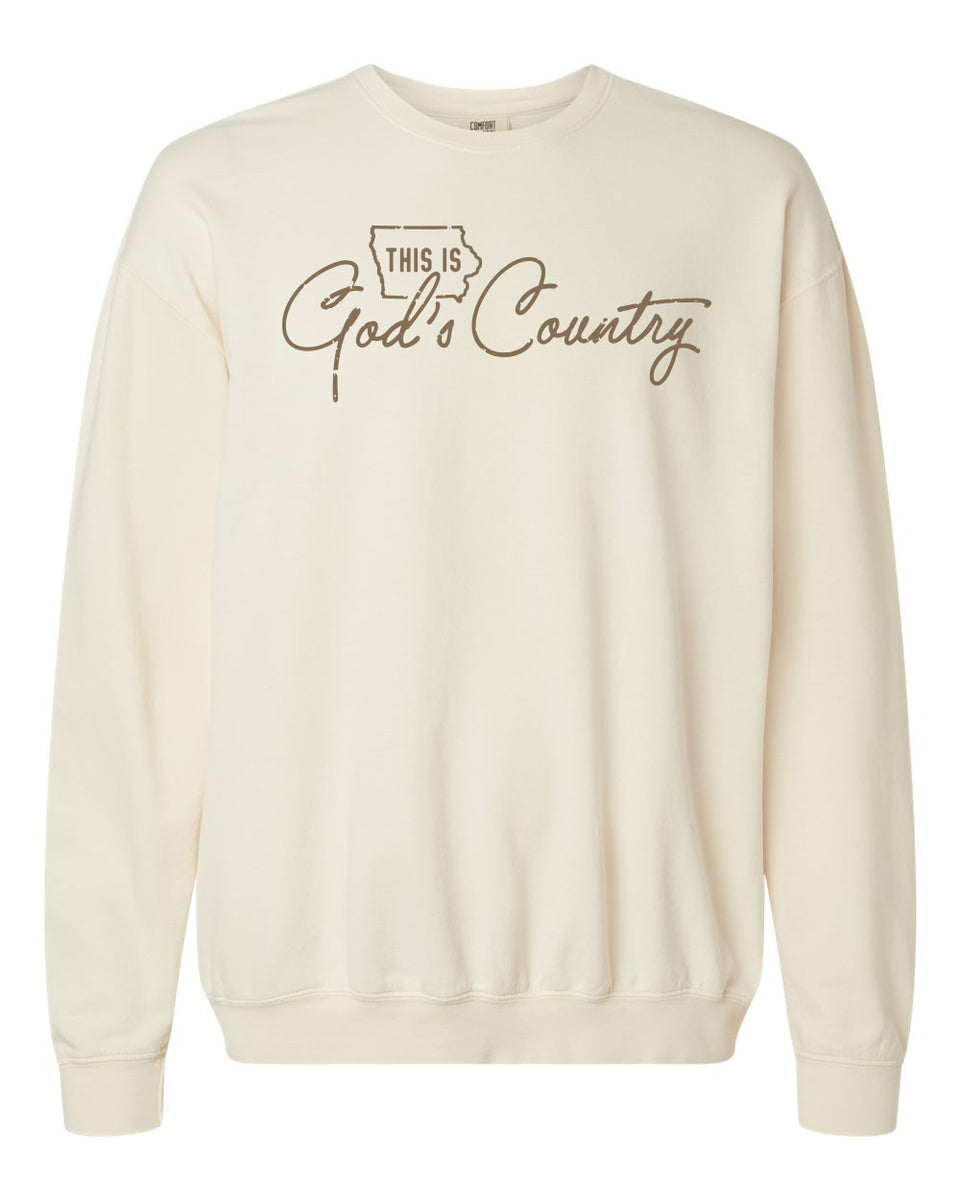 God's Country Personalized Crew – Kendrick Home