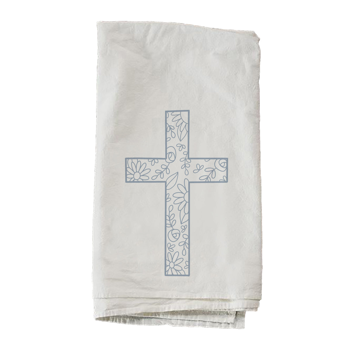 Floral Cross By Brooke Nicole Designs Towel – Kendrick Home