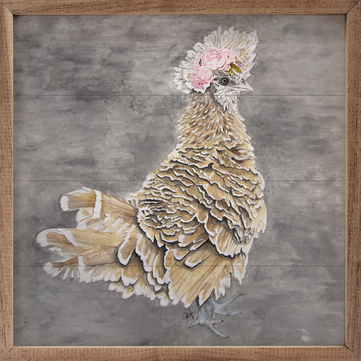 Ginger Chicken Square By Jodi Hatfield – Kendrick Home